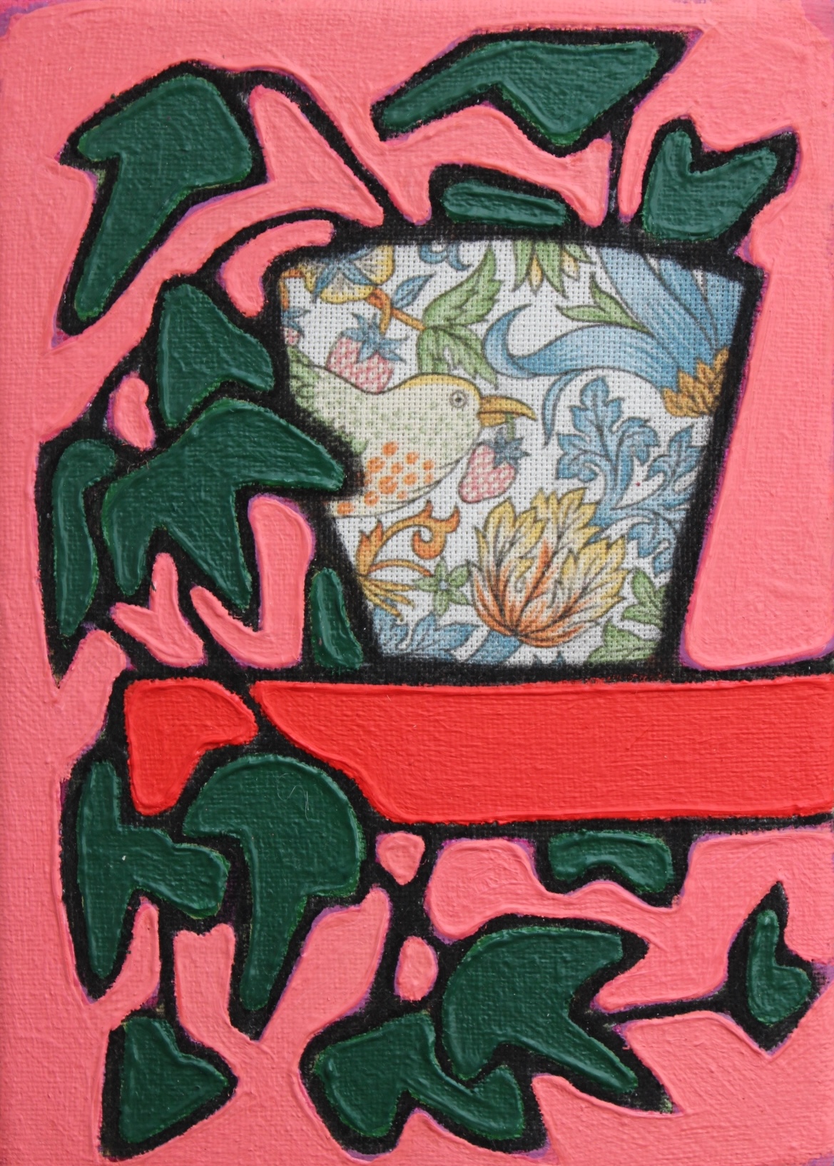 Pink Ivy | Nicola Wiltshire | Select Gallery